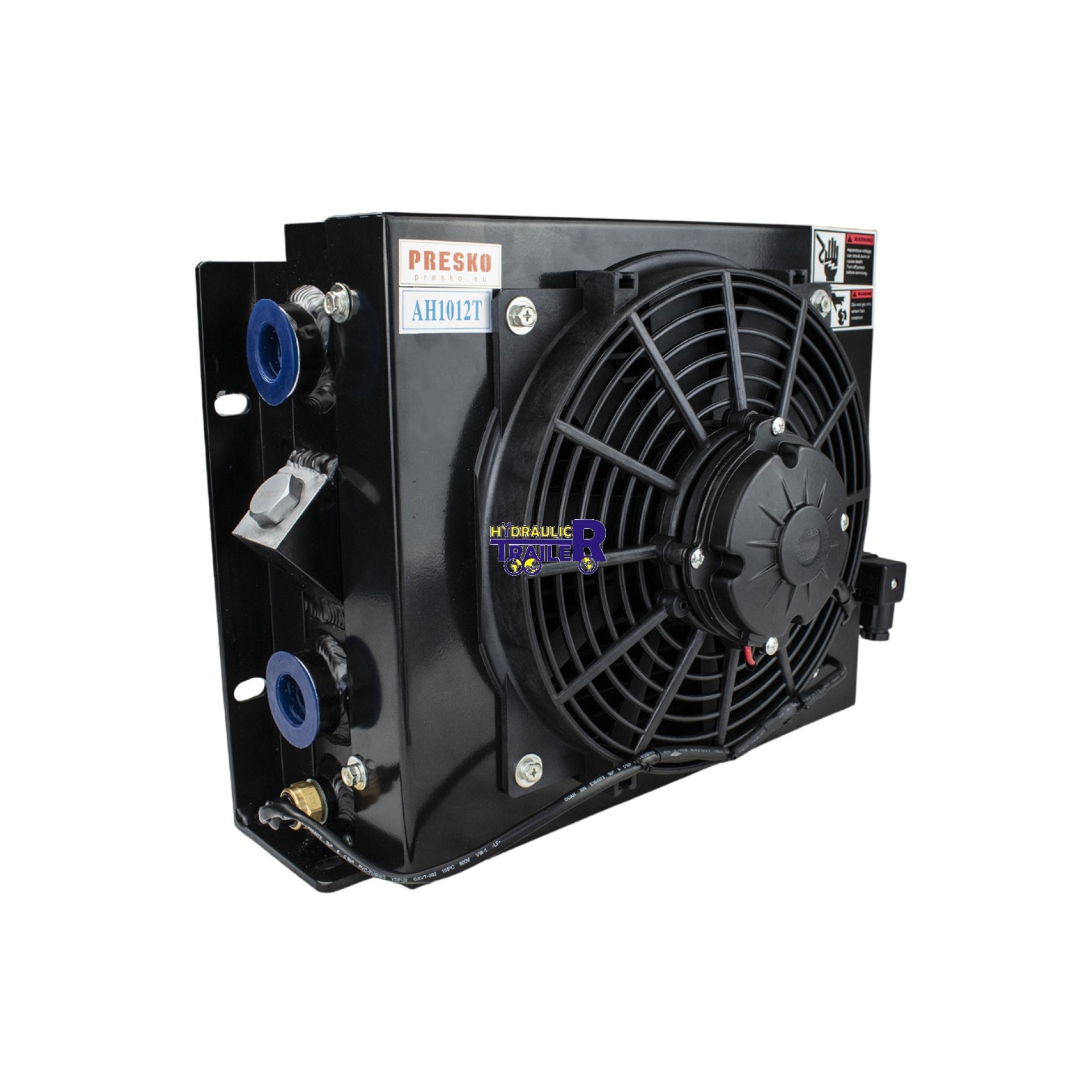 Răcitor de ulei hidraulic RADIATOR RACIRE ULEI AH1012T-CA, 100L/min, DC ...